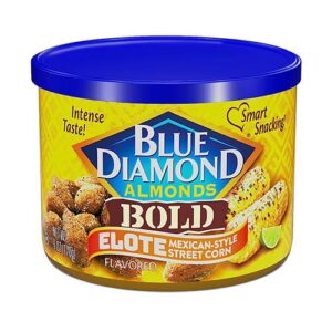 Blue Diamond Almonds, BOLD Elote Mexican Street Corn Flavored Snack ...