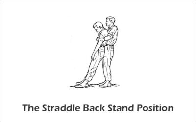 Straddle Back Stand Position One Man Carries for Emergency Rescue and ...